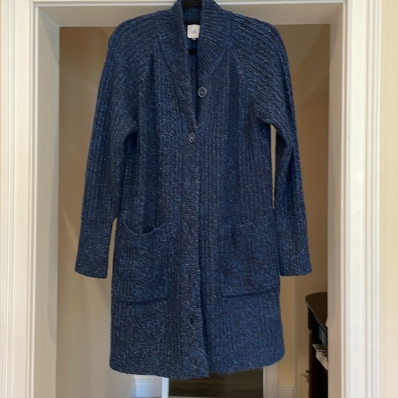 CAbi | Sweaters | Cabi Fall 222 Trail Cardigan Size Medium Navy | Poshmark